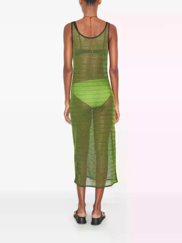 Tory Burch Mesh Midi Dress