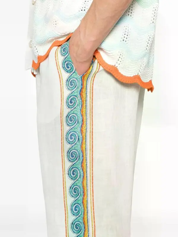 Casablanca Greco Wave Trousers