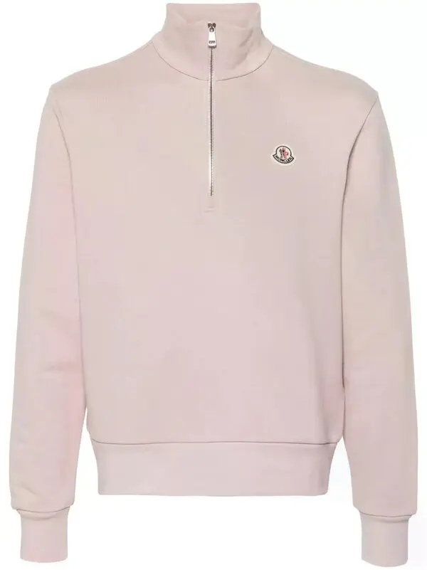 Moncler Logo-patch Cotton Sweatshirt