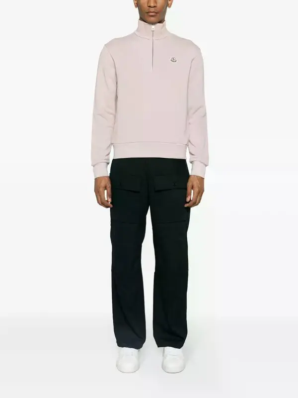 Moncler Logo-patch Cotton Sweatshirt