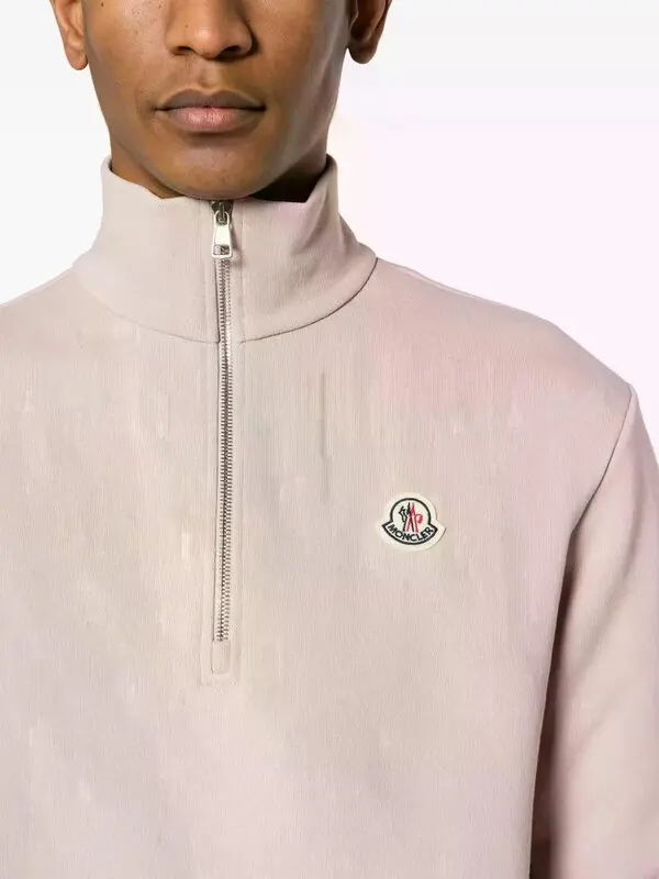Moncler Logo-patch Cotton Sweatshirt