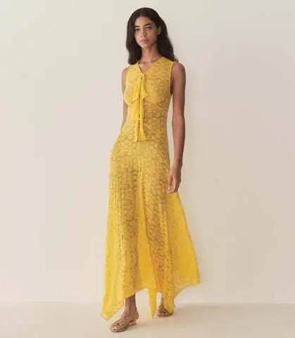 i am gia irisia lace dress IRISIA LACE HALTER MAXI DRESS main image 1