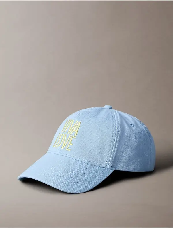Calvin Klein Marc Hundley Pride Baseball Cap - Blue Fizz
