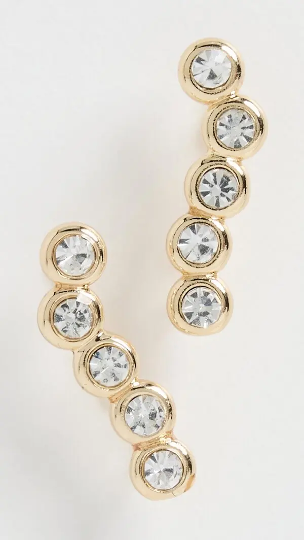 Baublebar Crystal Ear Crawler Earrings