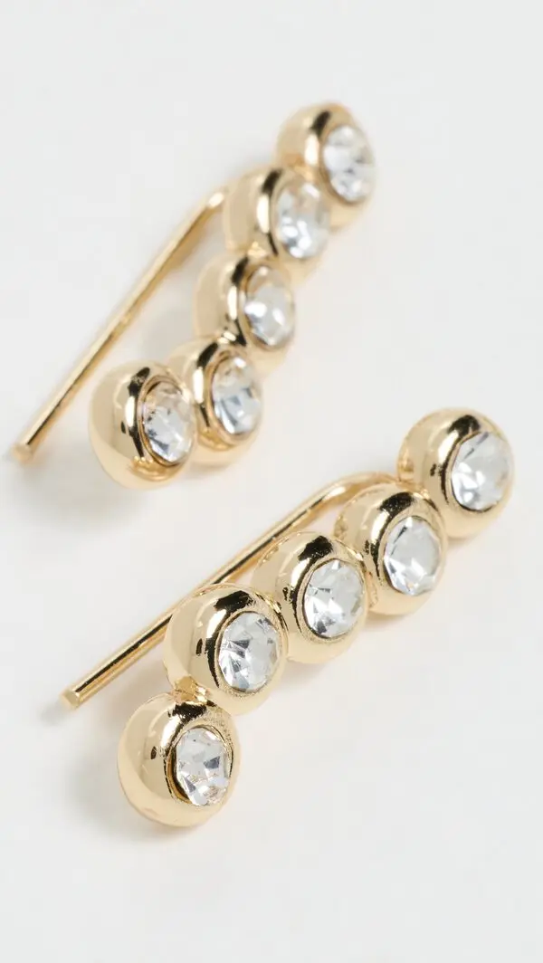 Baublebar Crystal Ear Crawler Earrings