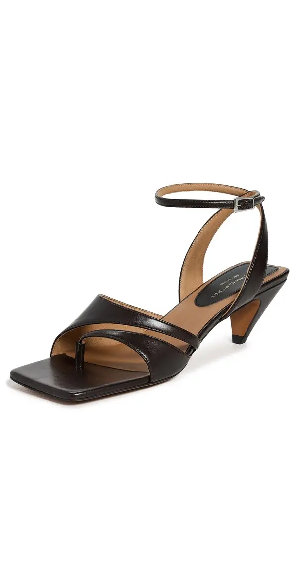 Stella McCartney Spur Brushed Alter Mat Sandals - Chocolate Brown