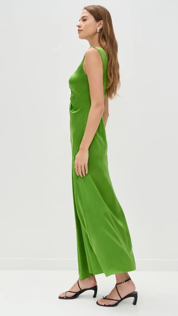 lee mathews green dress Sonja Maxi Dress Flint / 0 main image 1