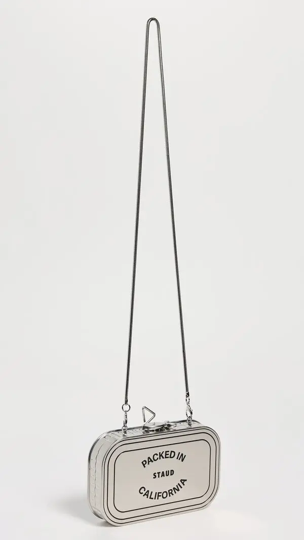 Staud Ines Tin Clutch