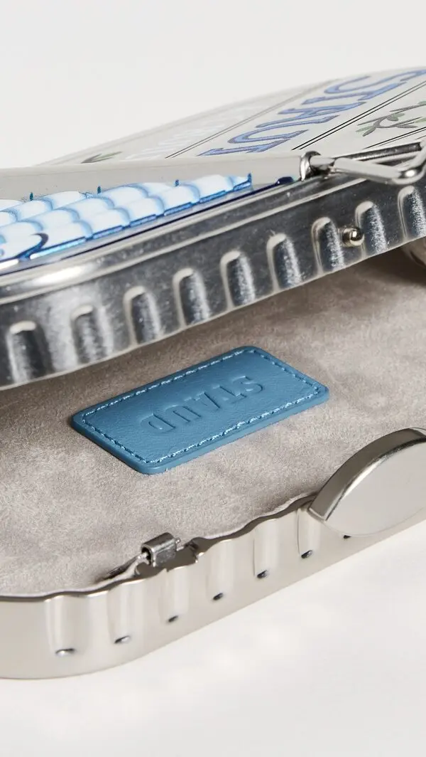 Staud Ines Tin Clutch