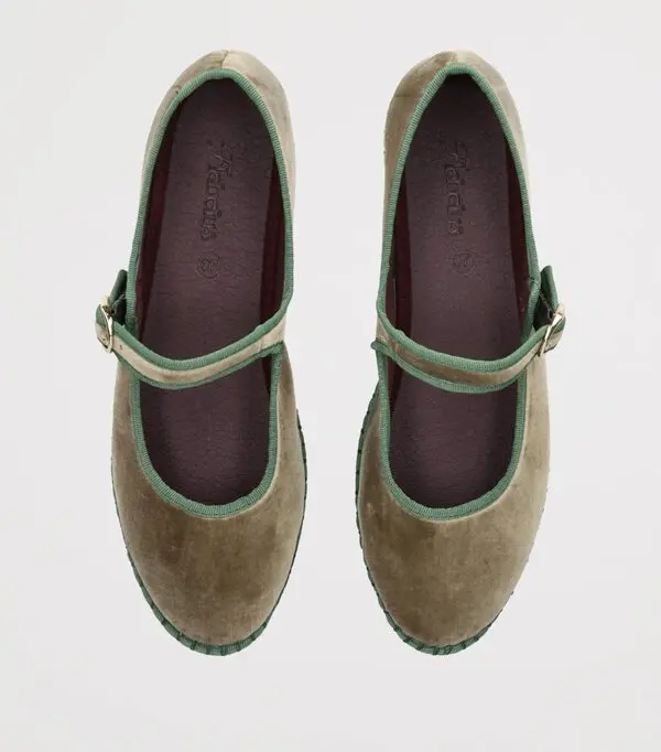 FLABELUS Eyre Mary Janes - Green