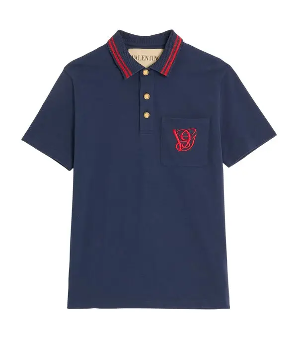 Valentino Garavani Monogram Polo Shirt