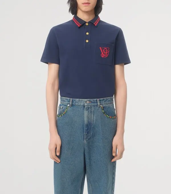 Valentino Garavani Monogram Polo Shirt