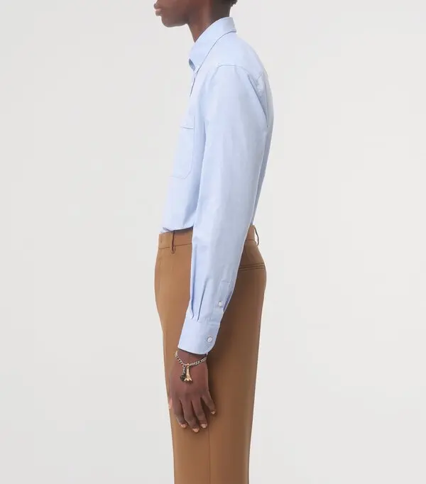 Valentino Garavani Cotton Signature Vlogo Shirt - Blue