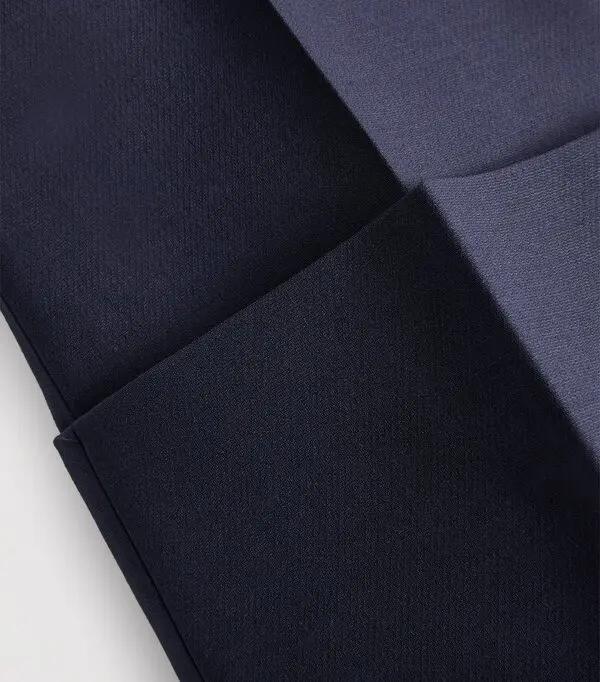Valentino Garavani Wool-silk Flared Trousers