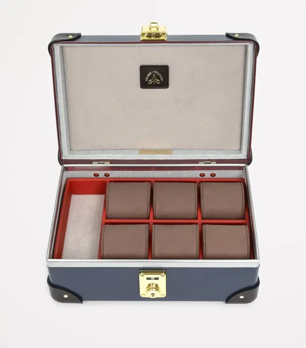 GLOBE-TROTTER Centenary Watch Case For Six Timepieces