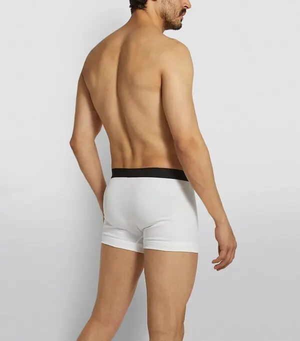 TOM FORD Cotton-stretch Logo Trunks