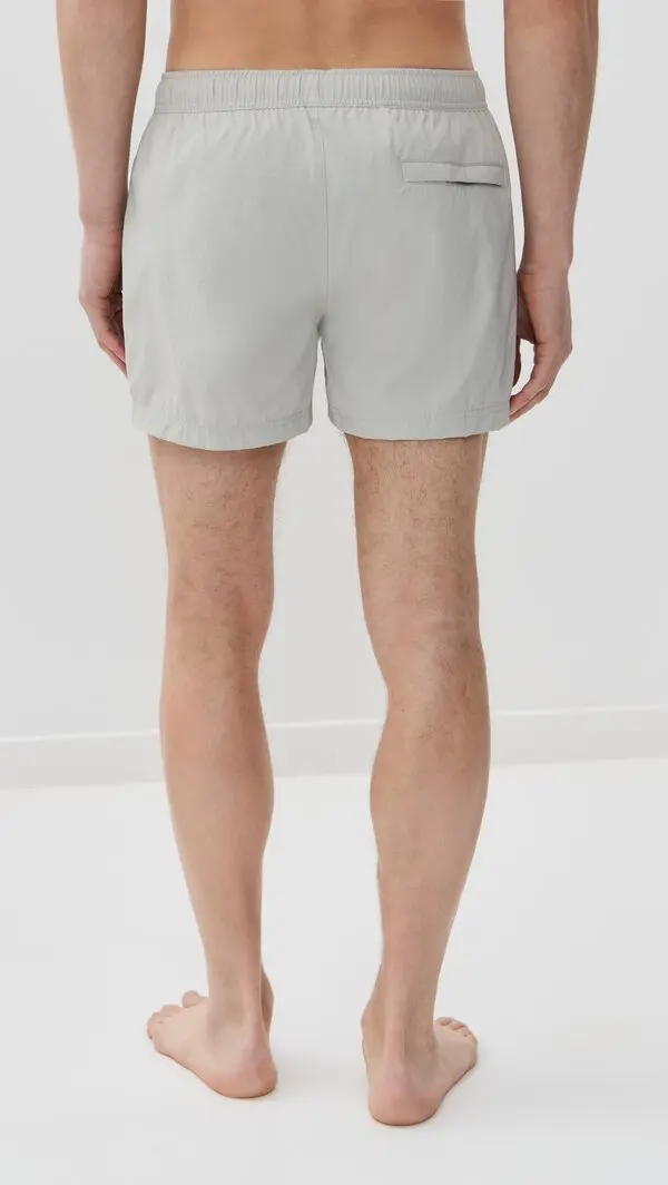 AUTO-REPLY Solid Swim Trunks - Fog