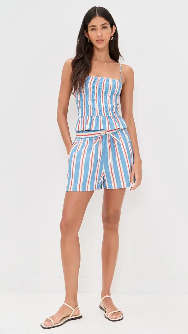 Solid & Striped The Delta Top - Americana Stripe