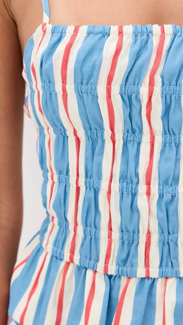 Solid & Striped The Delta Top - Americana Stripe