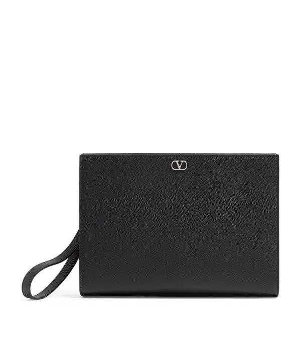 Valentino Garavani Vlogo Signature Pouch - Black