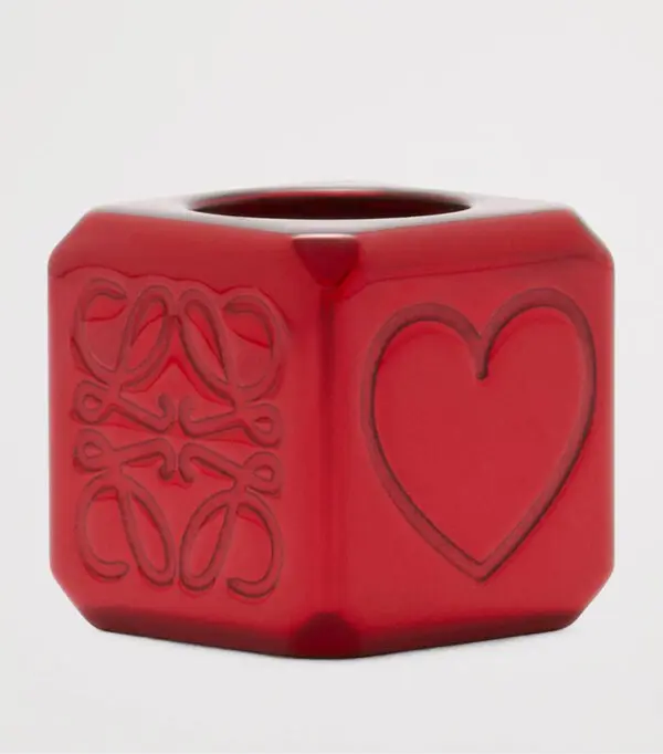 Loewe Heart Dice Bag Charm