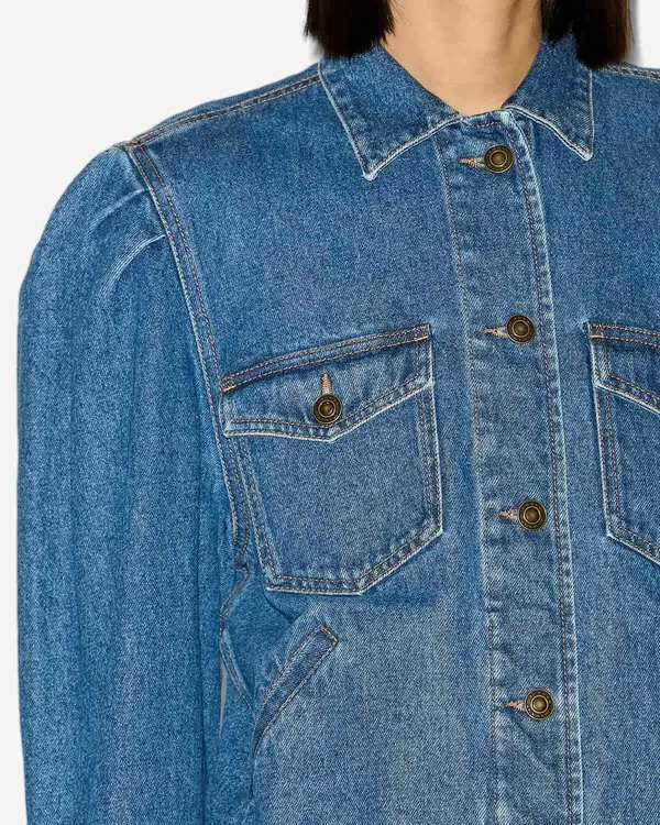Isabel Marant Nolinea Denim Jacket - Blue