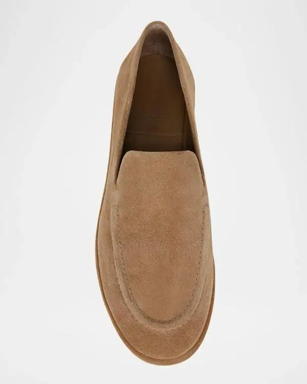 Vince Hann Suede Slip-on Loafers - Newcamel