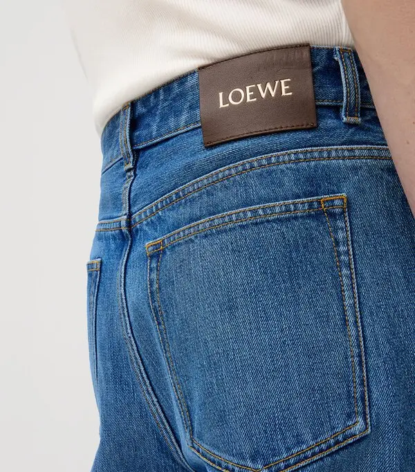 Loewe Relaxed-fit Curved-leg Jeans
