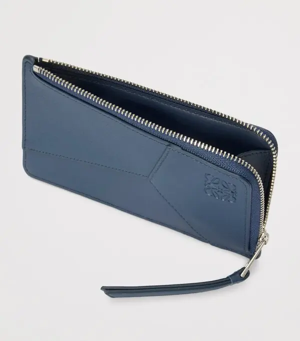 Loewe Leather Puzzle Edge Coin And Card Holder