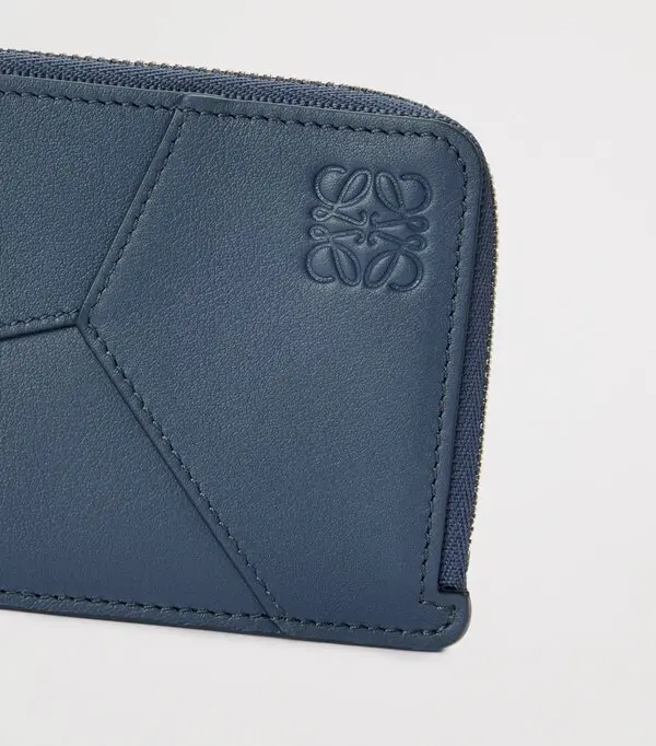 Loewe Leather Puzzle Edge Coin And Card Holder