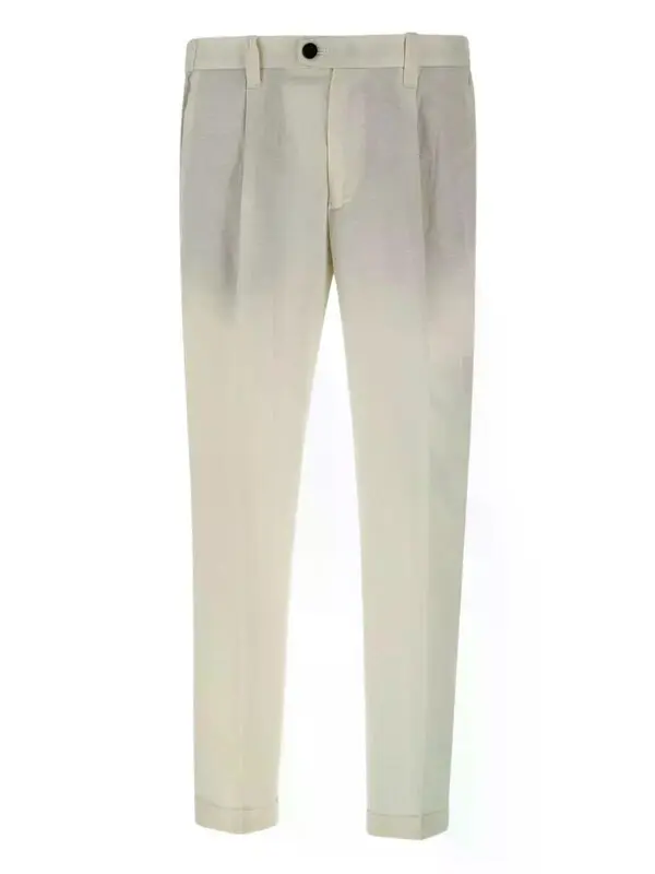 DEVORE INCIPIT Pleated Trousers - Neutrals