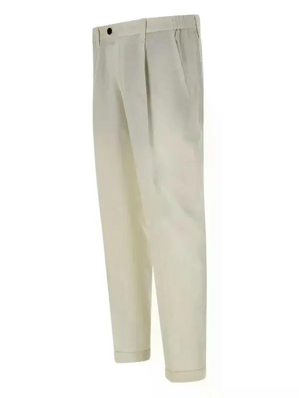 DEVORE INCIPIT Pleated Trousers - Neutrals