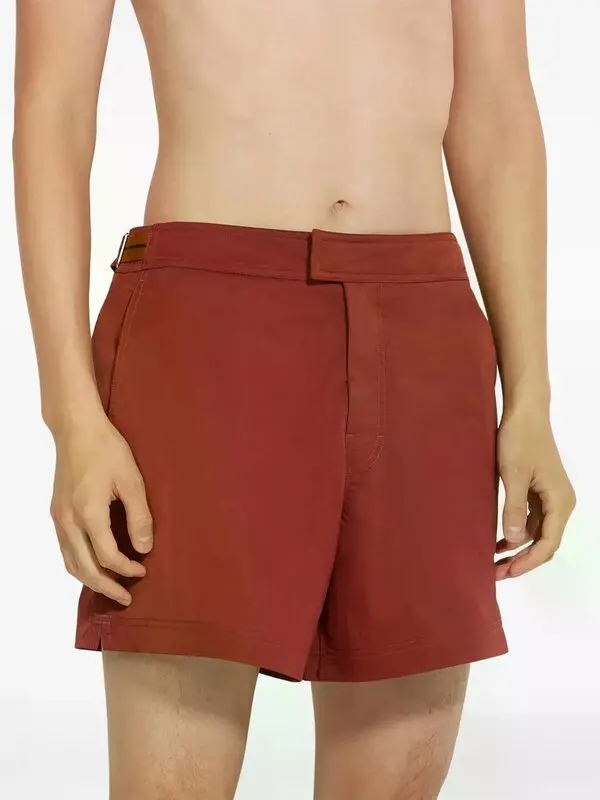 Zegna 232 Road Swim Shorts - Red