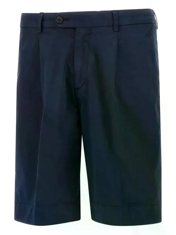 DEVORE INCIPIT Pleated Shorts - Blue