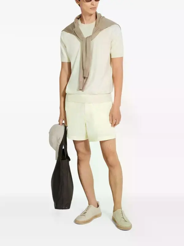 Zegna 232 Road Swim Shorts - Neutrals