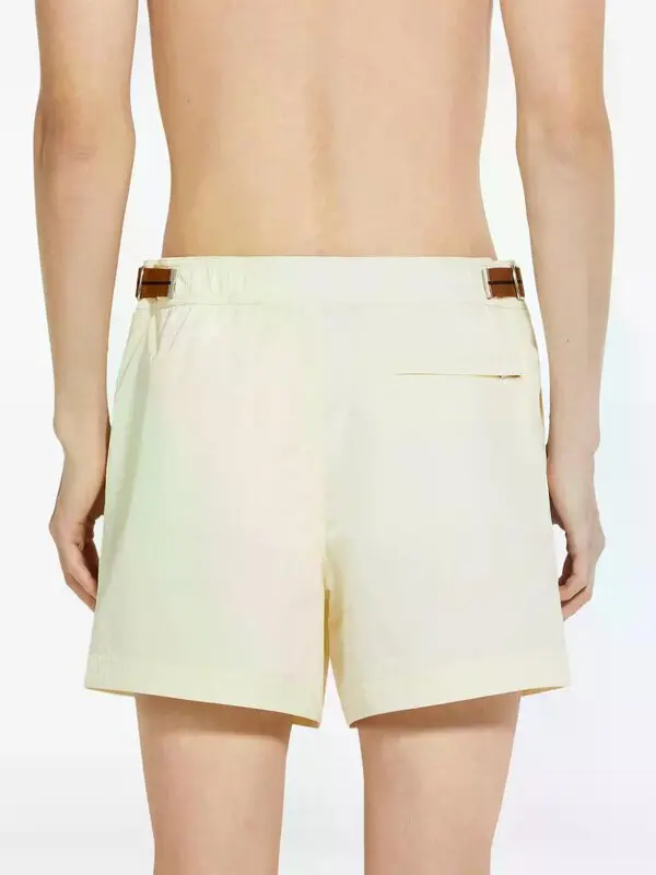 Zegna 232 Road Swim Shorts - Neutrals