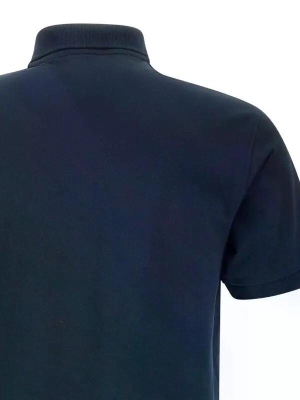 SUN 68 Cotton Polo Shirt - Blue