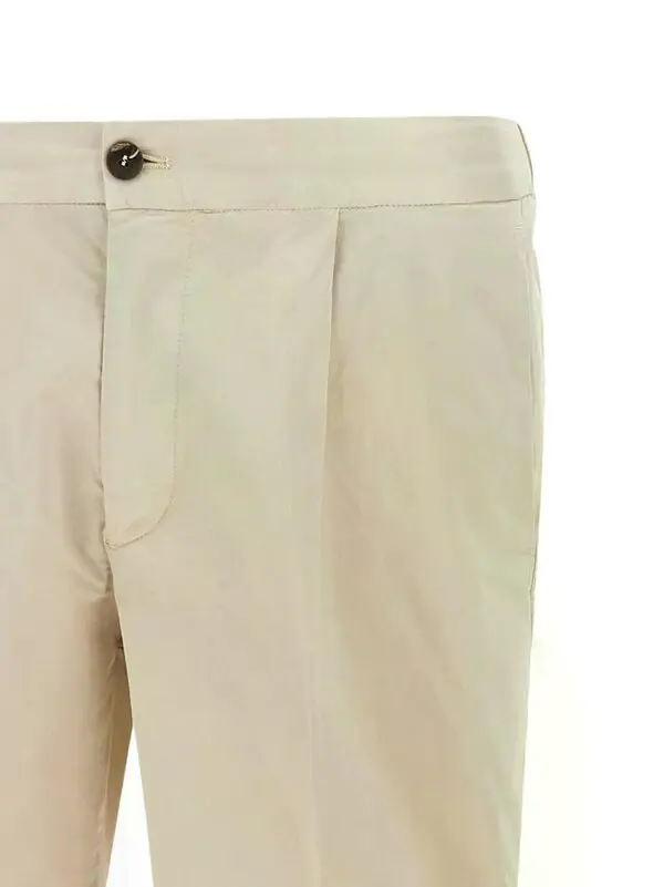 DEVORE INCIPIT Pleated Shorts - Neutrals