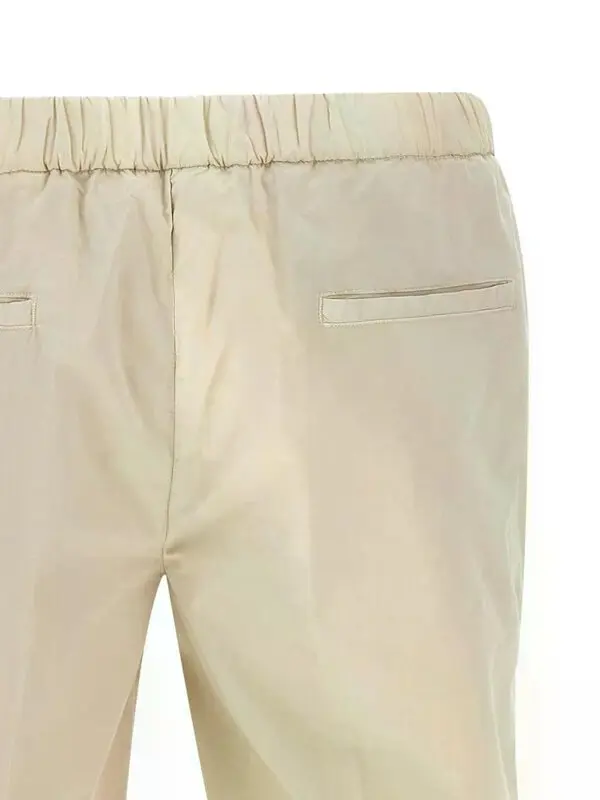DEVORE INCIPIT Pleated Shorts - Neutrals