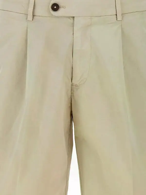DEVORE INCIPIT Pleated Shorts - Neutrals