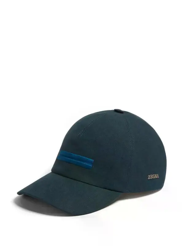 Zegna Oasi Baseball Cap - Blue