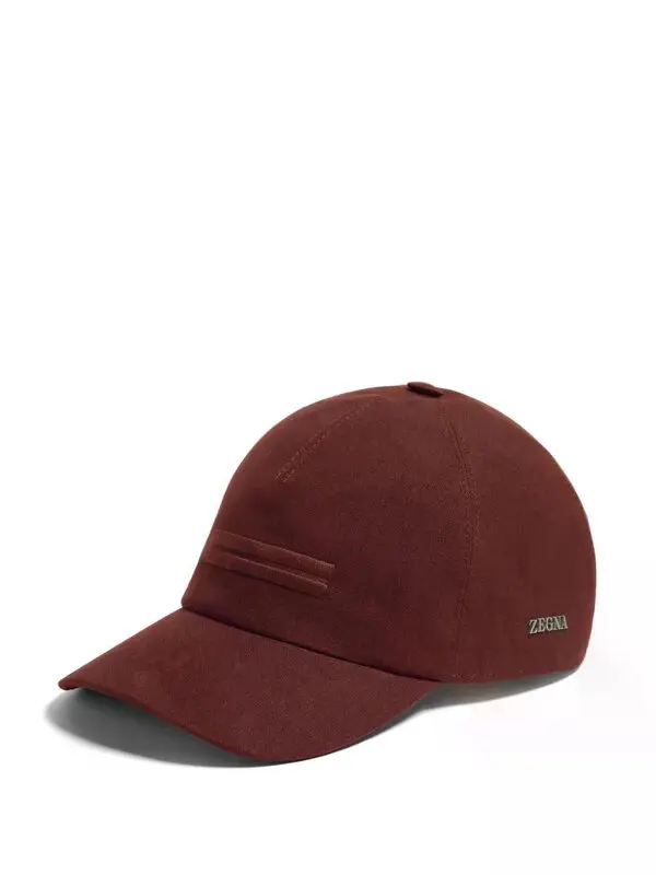 Zegna Oasi Baseball Cap - Red