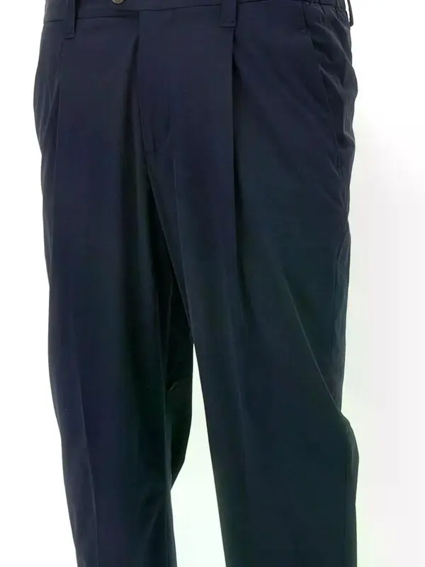 DEVORE INCIPIT Pleated Trousers - Blue