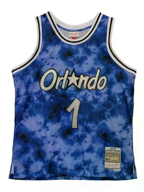 Mitchell & Ness X Nba Orlando Magic 94 Penny Hardaway Galaxy Swingman Tank Top - Blue