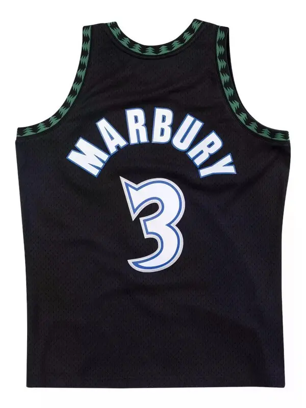 Mitchell & Ness X Nba Minnesota Timberwolves 97 Marbury Swingman Tank Top - Black