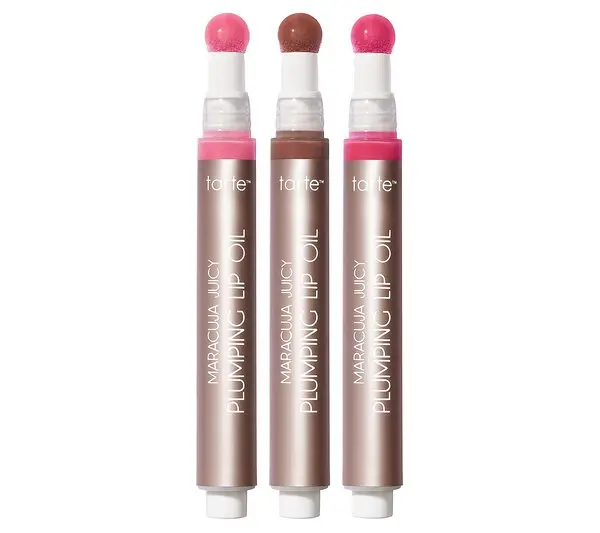 TARTE Maracuja Juicy Plumping Lip Oil Summer Trio - One-color