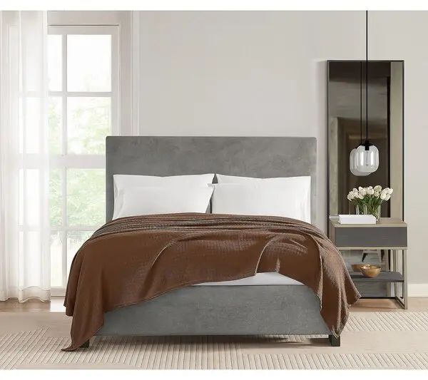 Vince Camuto Classic Cotton Twin/twin Xl Blanke T - One-color