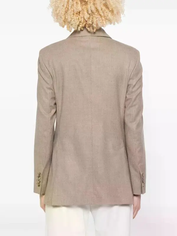 Max Mara Double-breasted Blazer - Brown