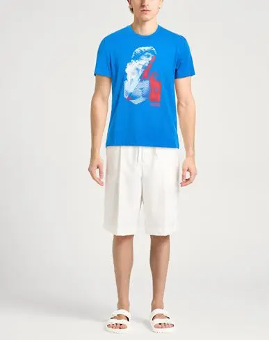 BIKKEMBERGS T-shirt Size Cotton, Elastane