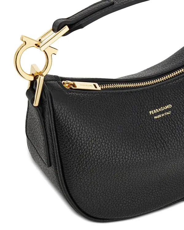 FERRAGAMO Top Handle Bag - Nero